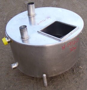 30 gallon Non-PMO Balance Tank | New & Used Dairy Equipment