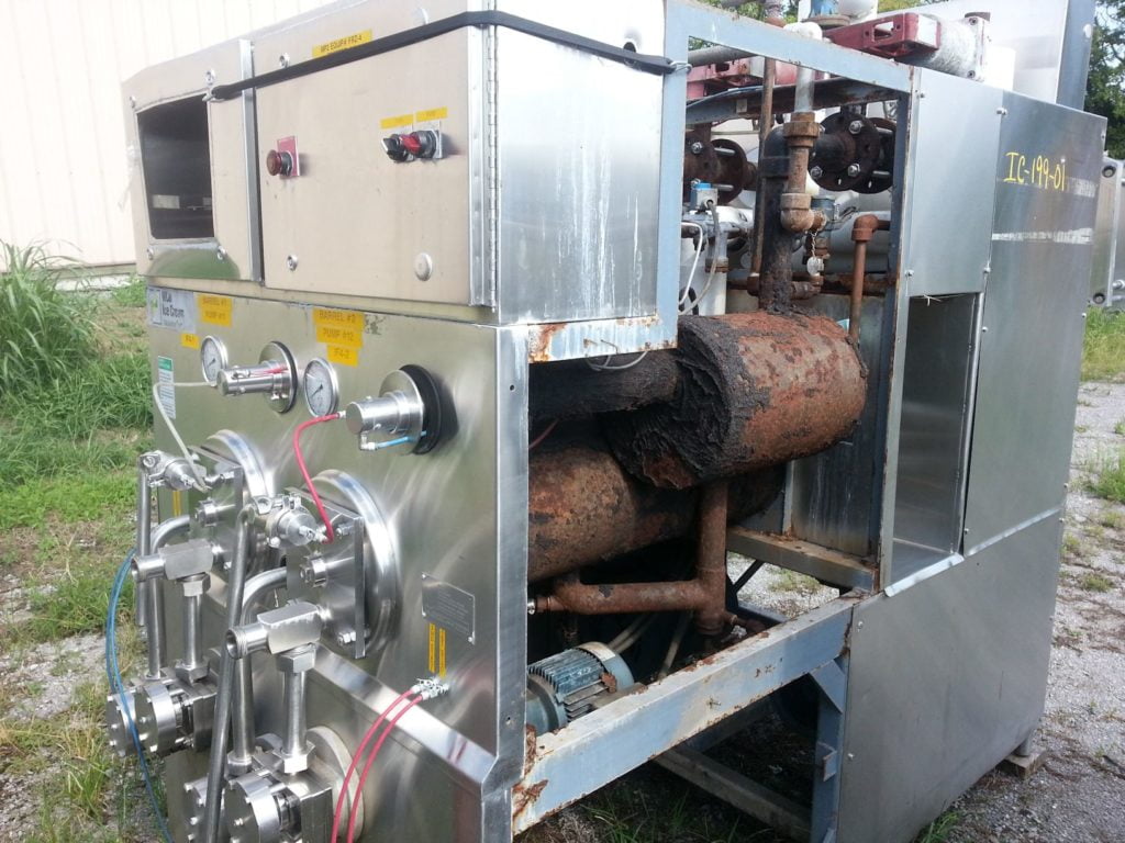 WCB Ice Cream Freezer, 2 barrel - Schier Dairy Equipment Company