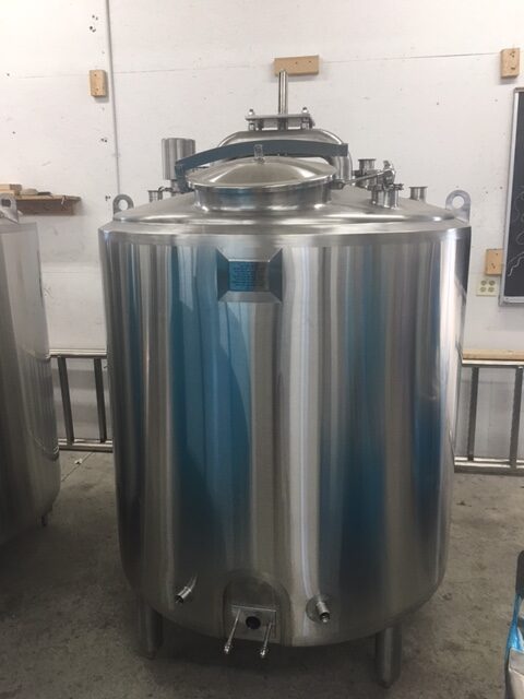300 gallon Conical Top Batch Pasteurizer - Schier Dairy Equipment Company