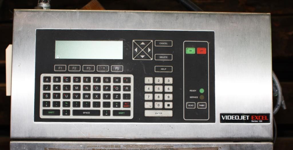 Videojet, Ink Jet Coder model Excel series 100 - Schier Company New ...
