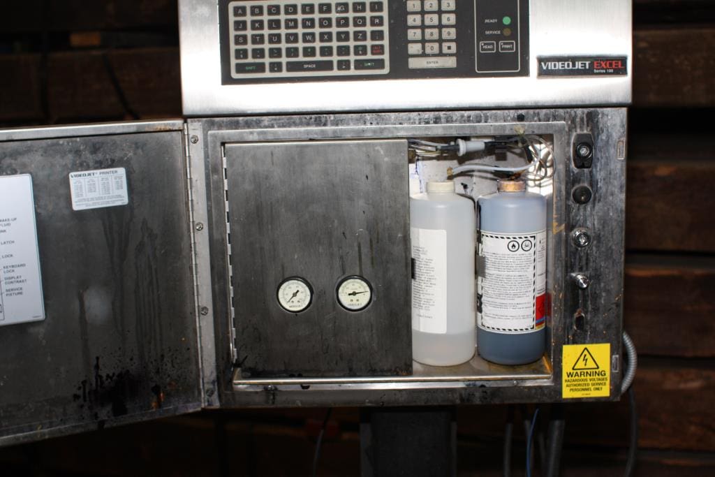 Videojet, Ink Jet Coder model Excel series 100 - Schier Dairy Equipment ...