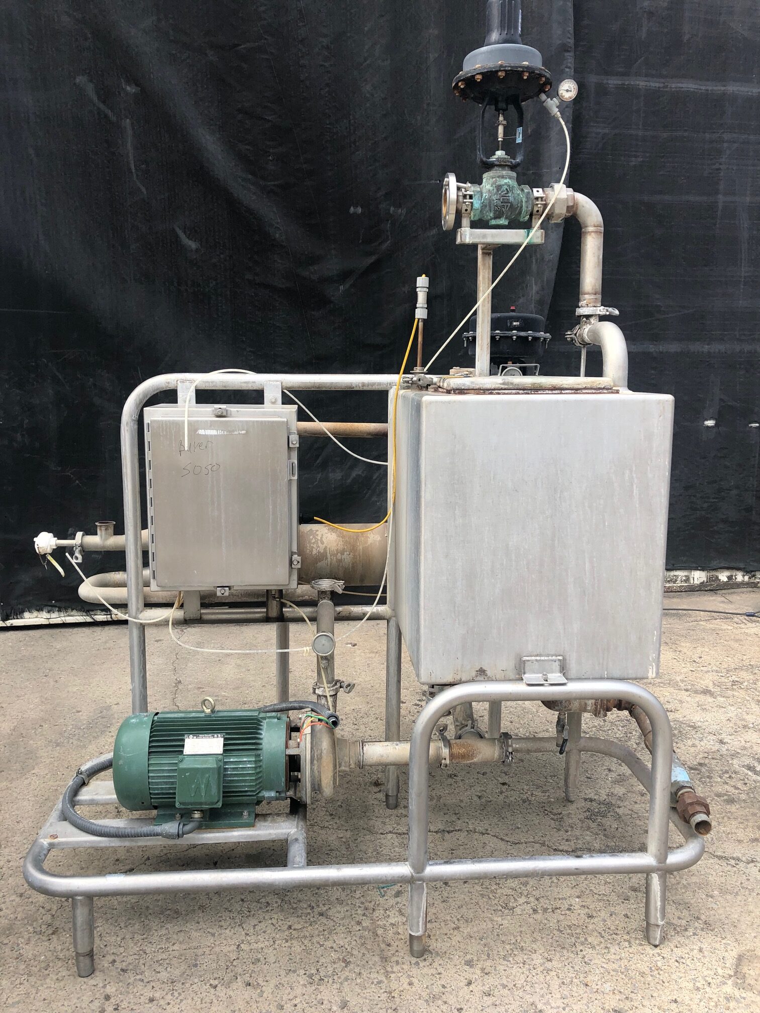 50 gallon Klenzade, CIP Skid System - Schier Dairy Equipment Company