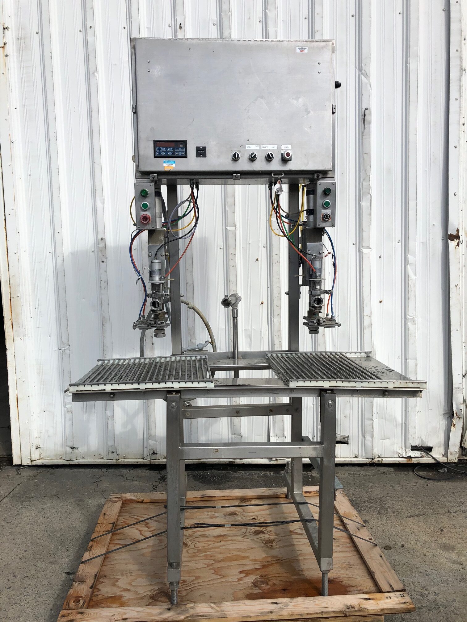 Scholle, Semi-Automatic Bag In Box Filler - Schier Dairy Equipment Company