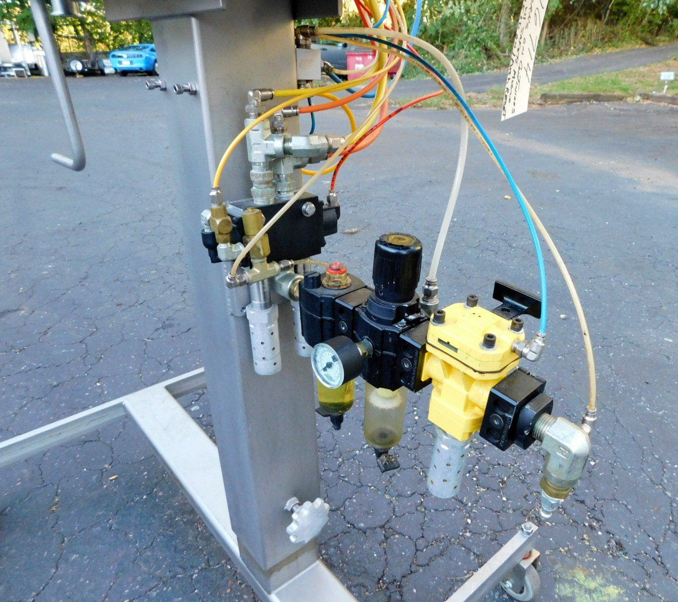 Hinds Bock single Piston filler model SP64 - Schier Dairy Equipment Company