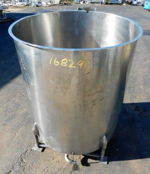 500 gallon Stainless Open-Top Mix Tank - Schier Company New & Used ...